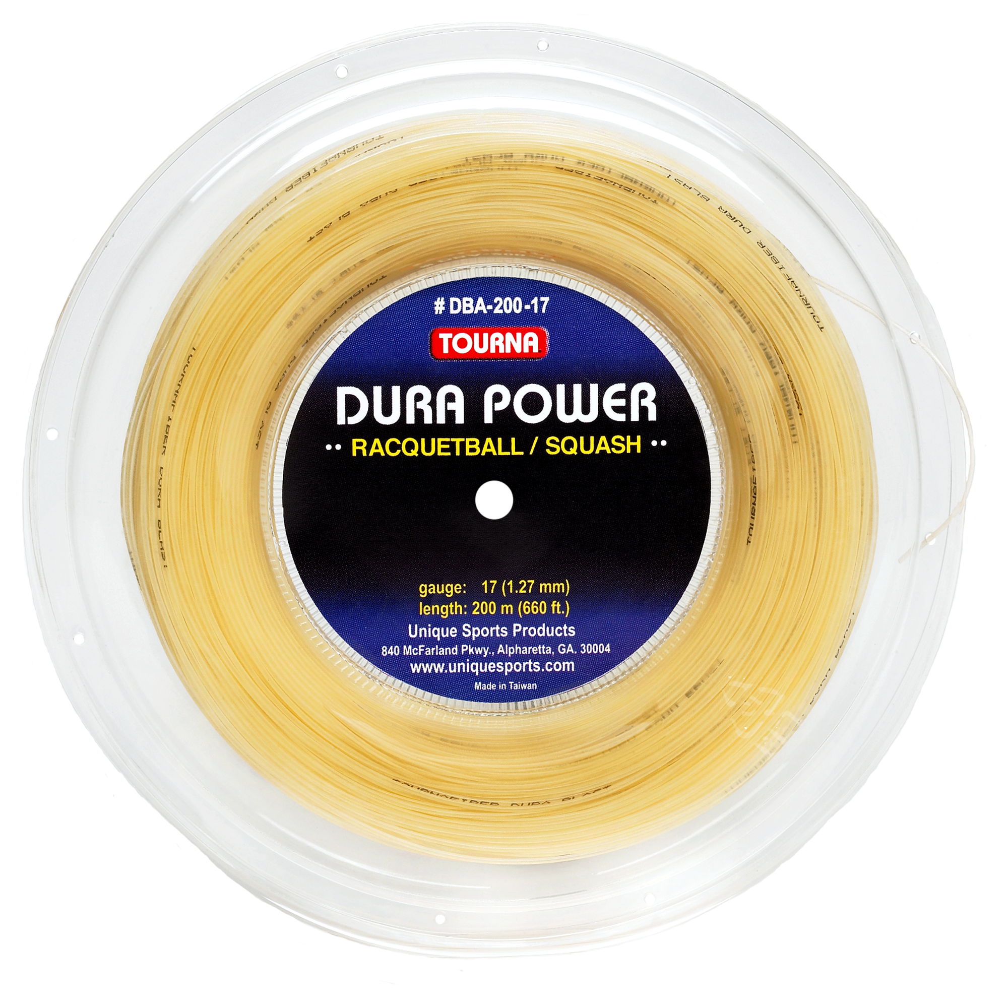 TOURNA DURA POWER 17g, 660 ft Reel – Tourna Sports