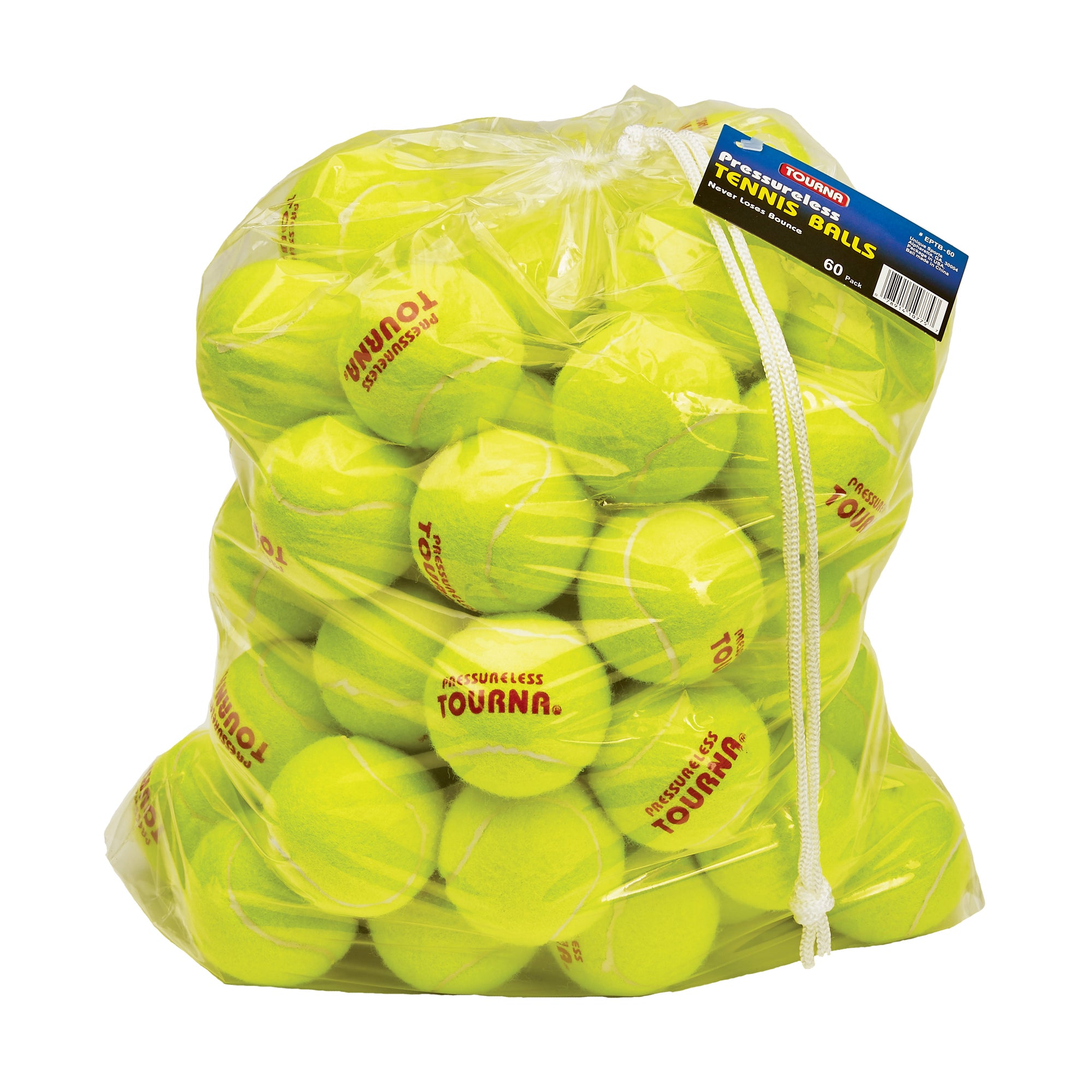 Pressureless Balls - 60 Pack – Tourna Sports