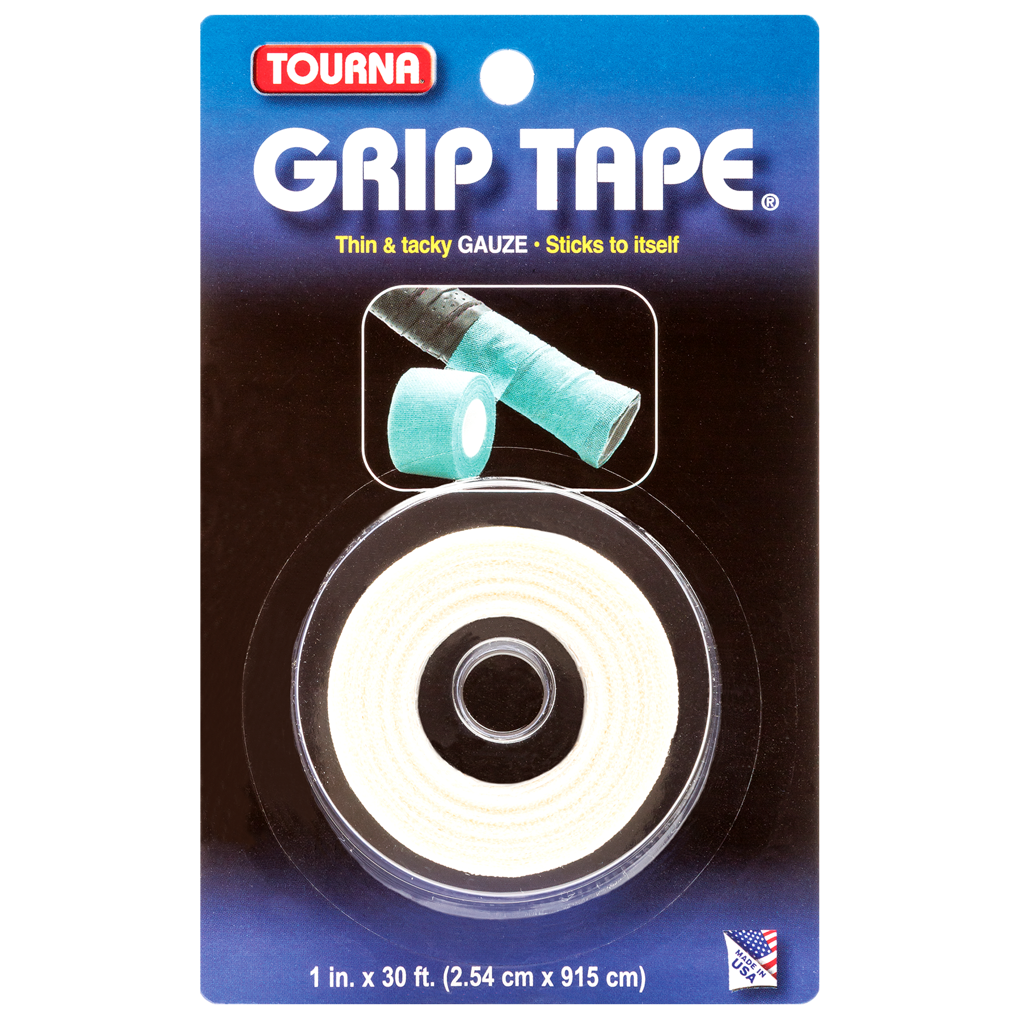 GAUZE GRIP TAPE- White – Tourna Sports