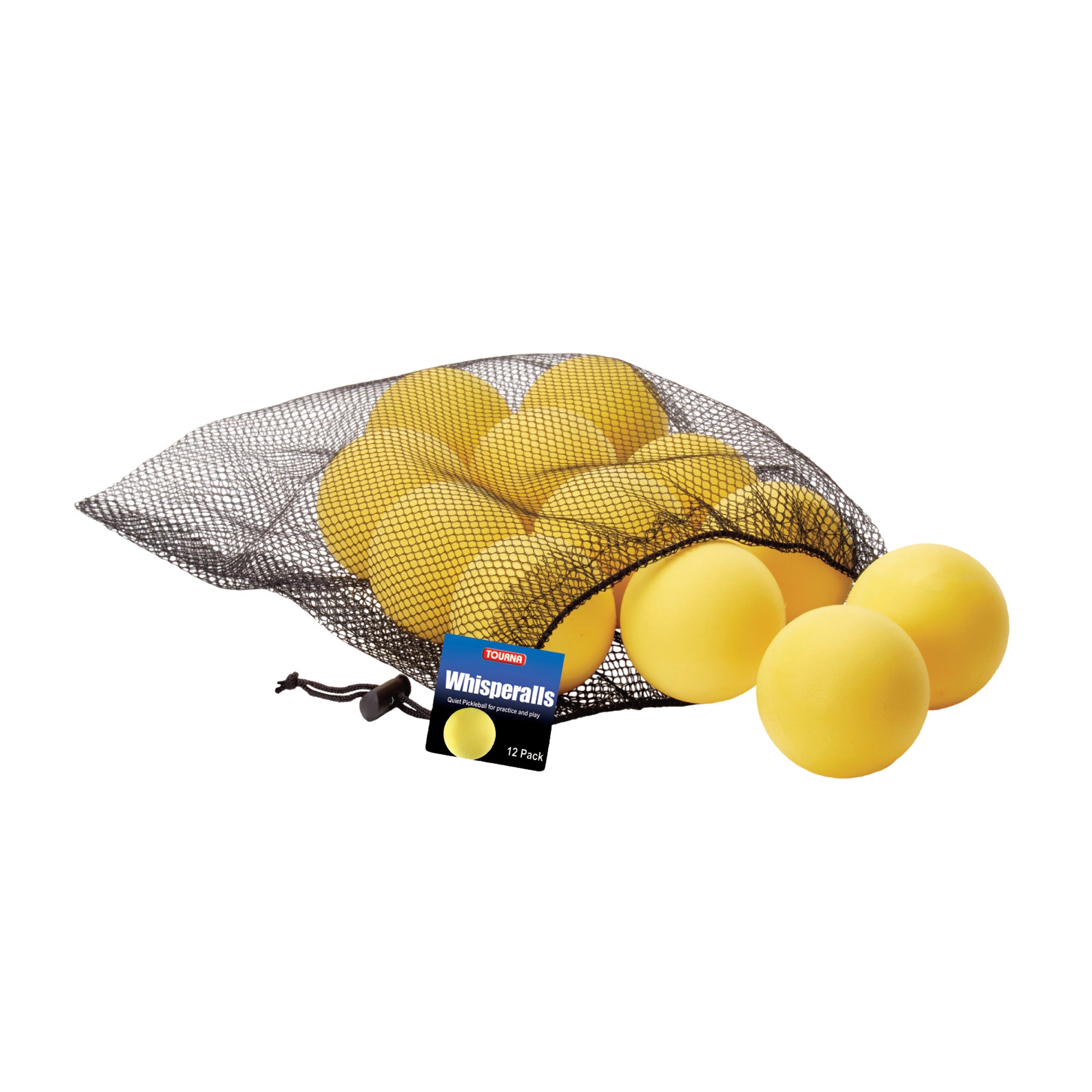 WHISPERBALL - Quiet Foam Pickleball 12 PACK – Tourna Sports