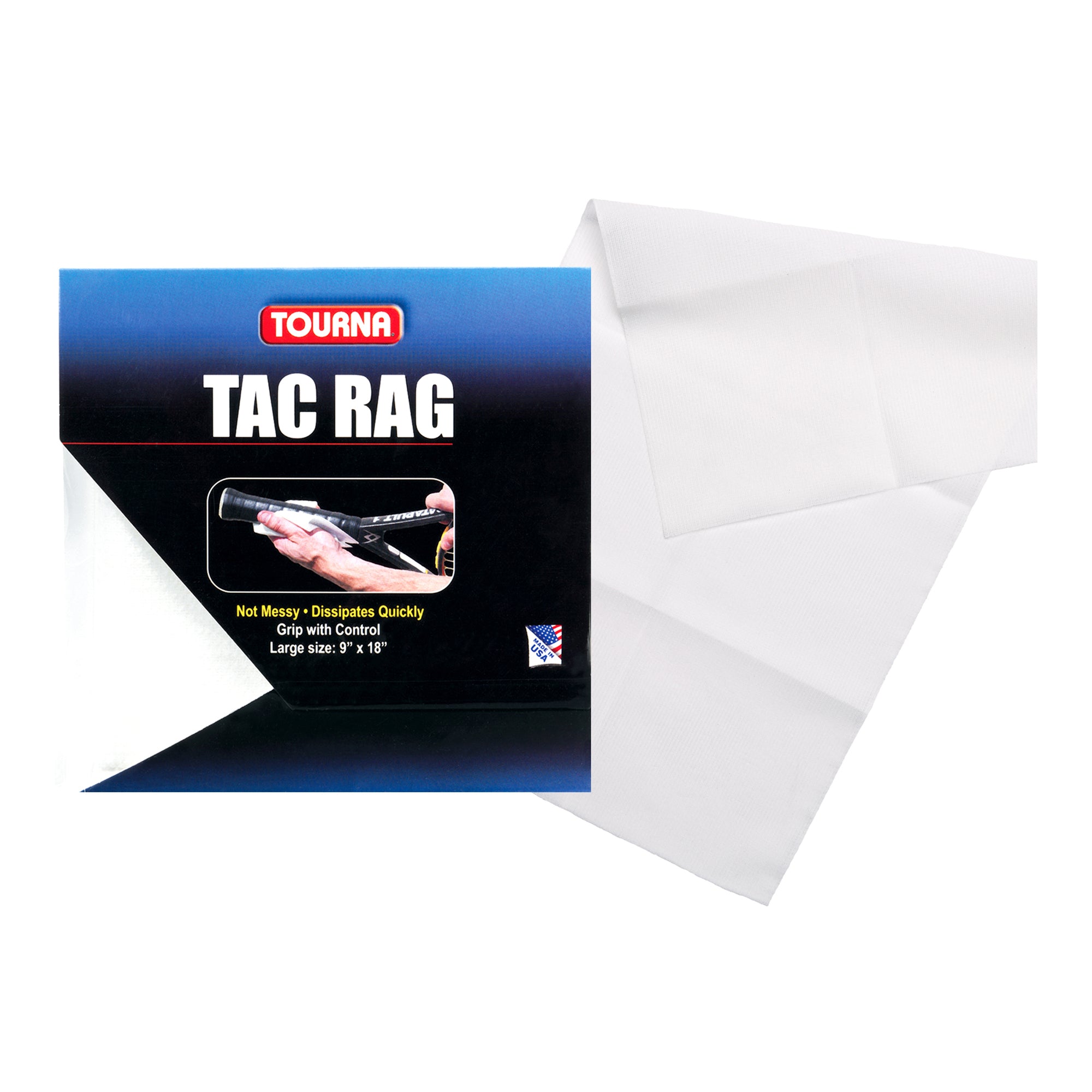 TAC RAG - Large - White – Tourna Sports